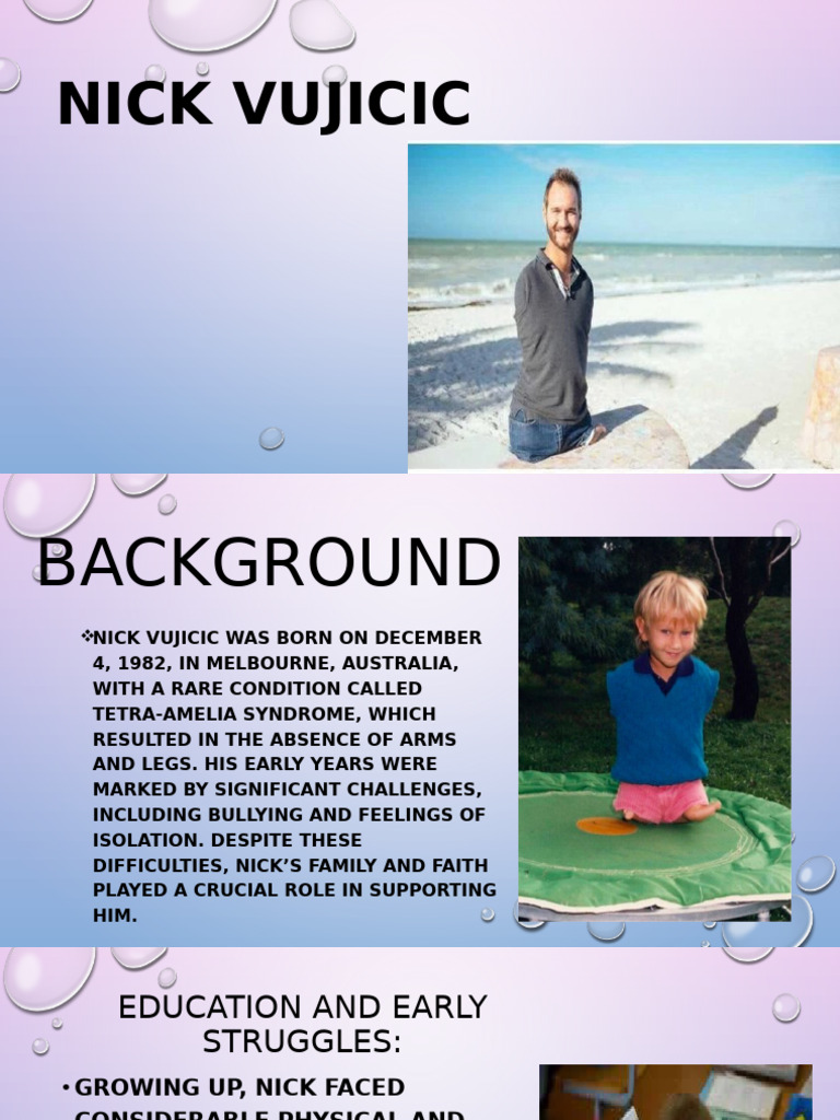 Nick Vujicic | PDF