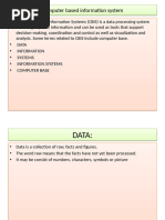Overview of Computer-Based Information Systems | PDF | Information ...