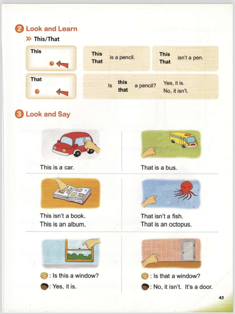 This That These Those | PDF