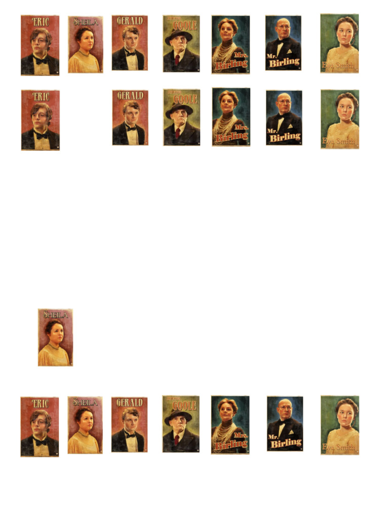 Aic Character Picks To Cut Out and Annotate Smaller | PDF