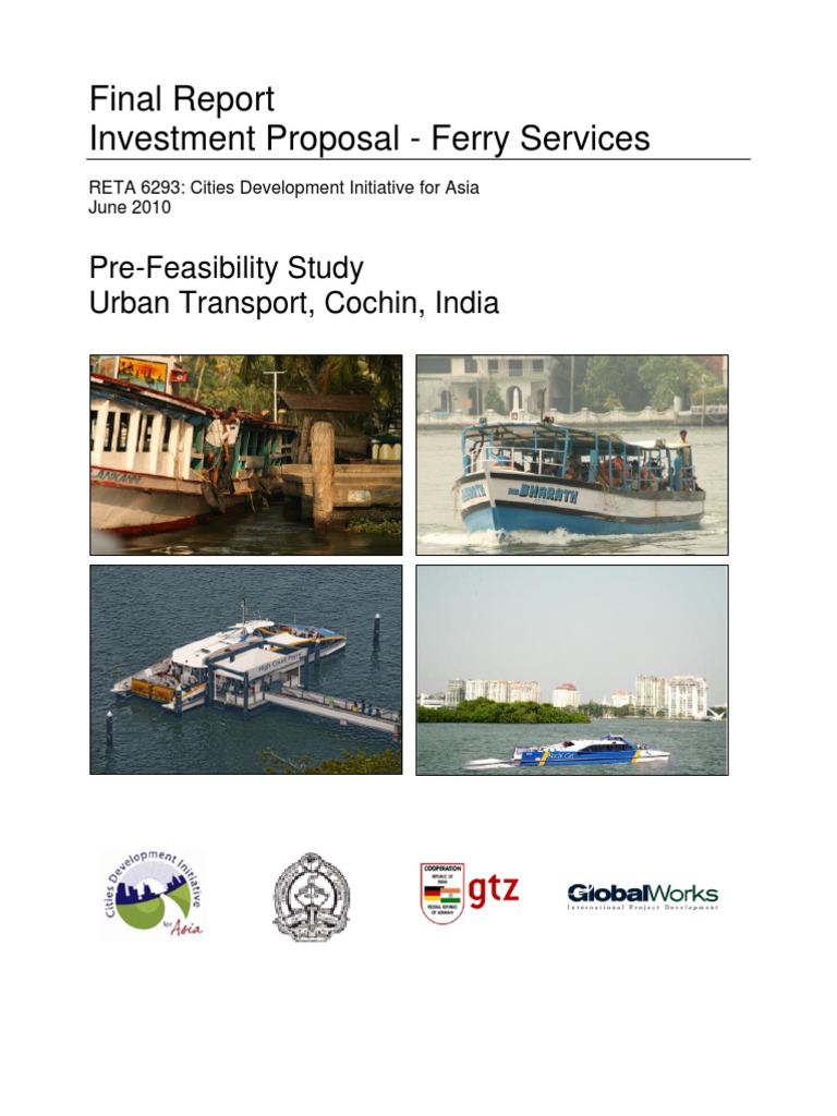 Ferry Services Investment Proposal for Cochin | PDF | Public–Private ...