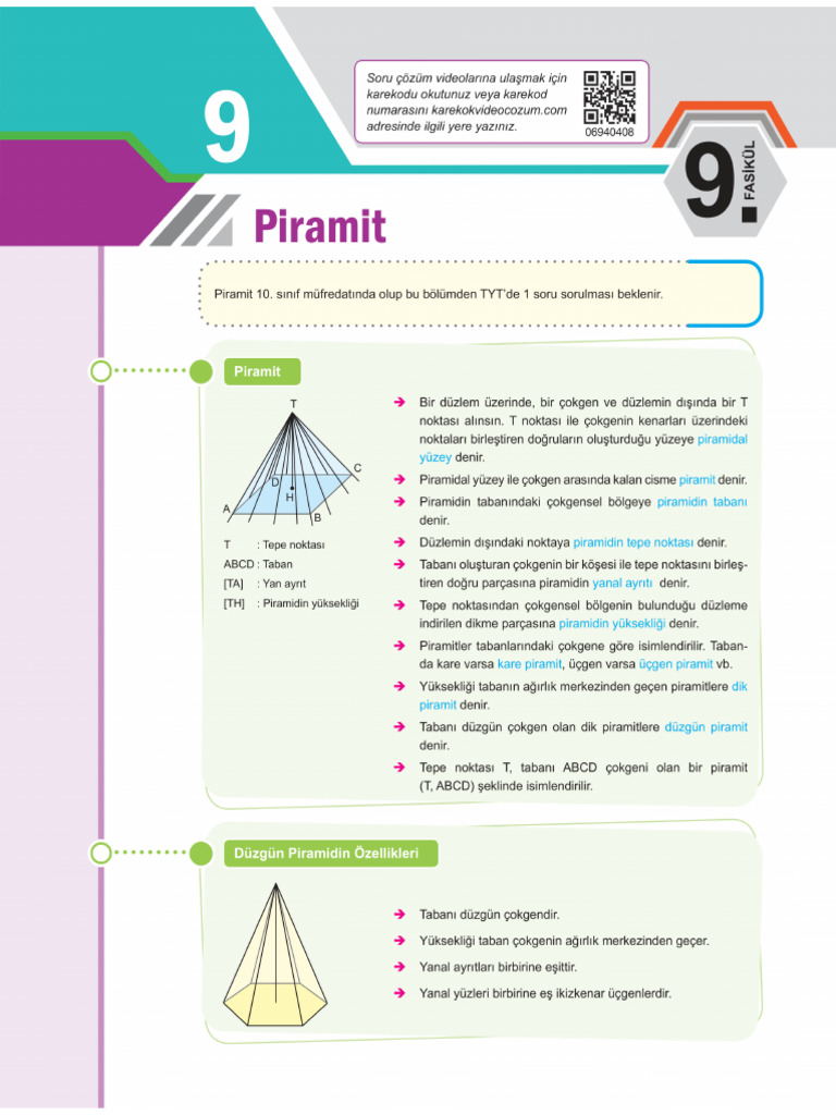 2025 Karekök Tyt Geometri̇ MPS-2 K-9 | PDF