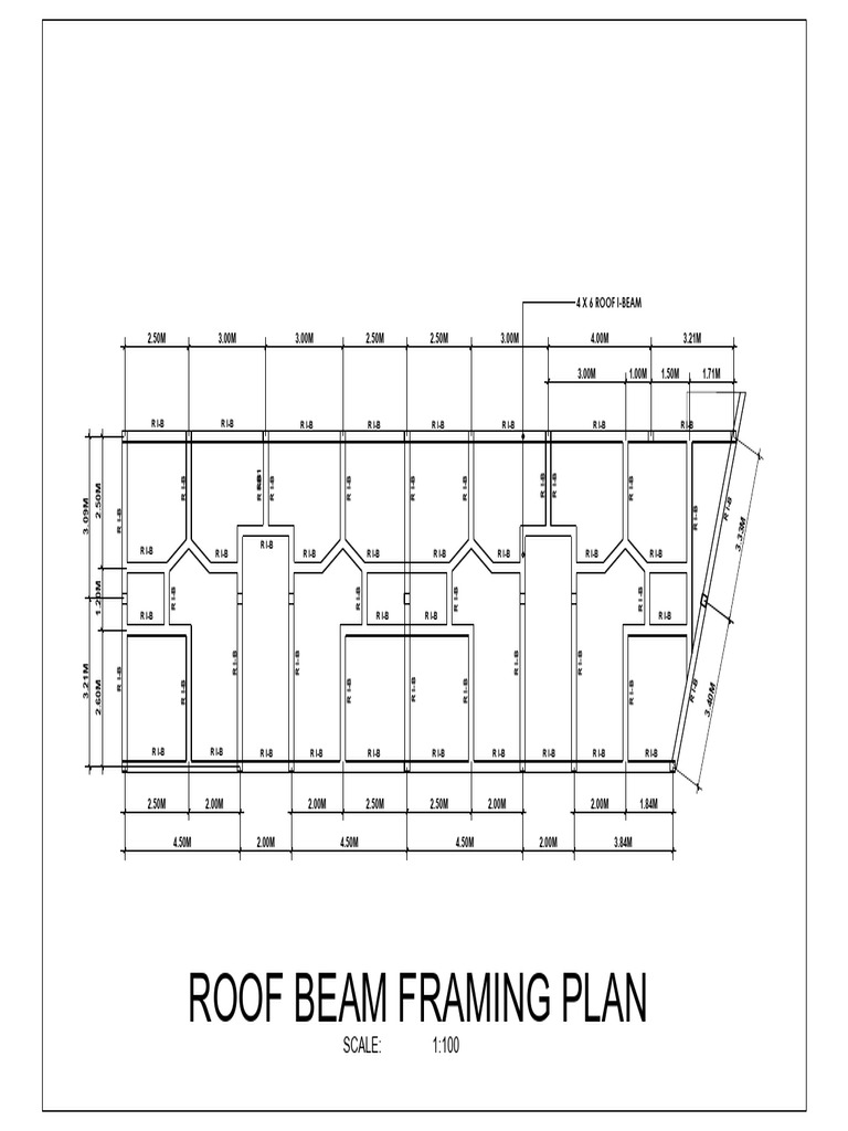 ROOF BEAM LAYOUT PLAN | PDF