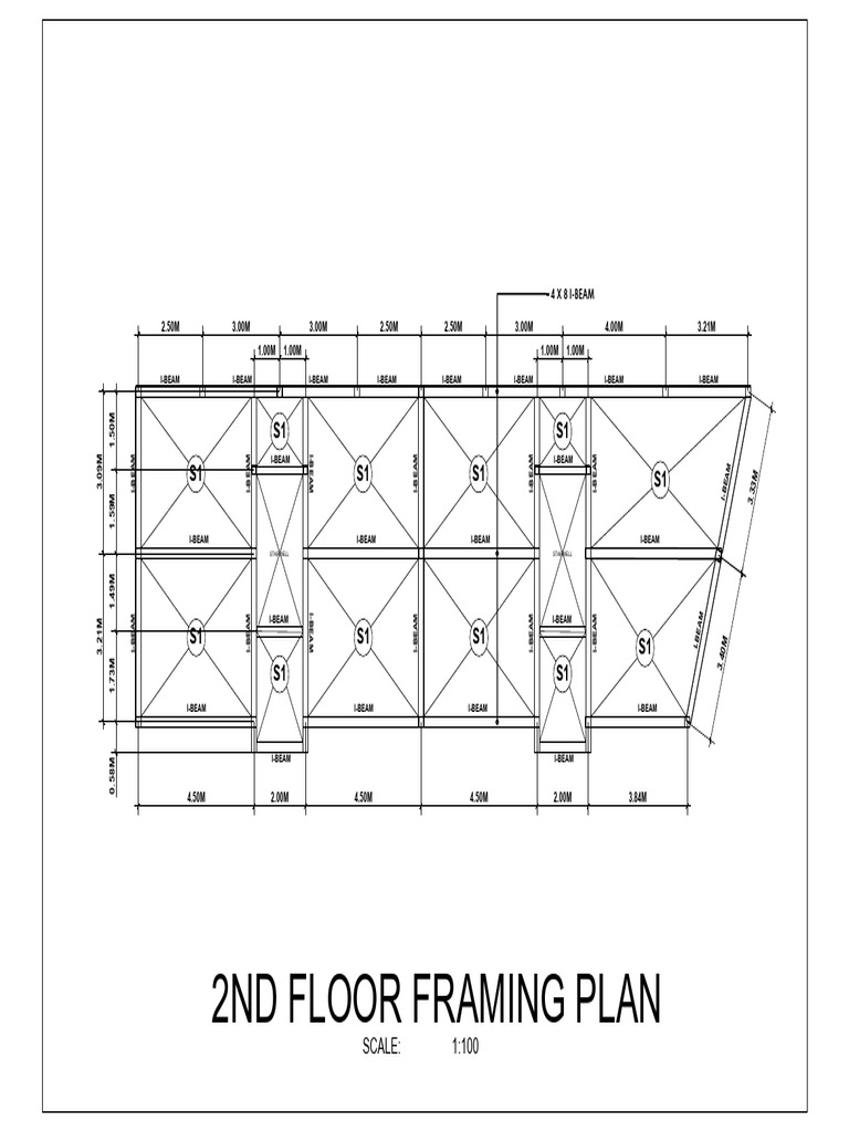 2ND FLOOR FRAMING PLAN | PDF