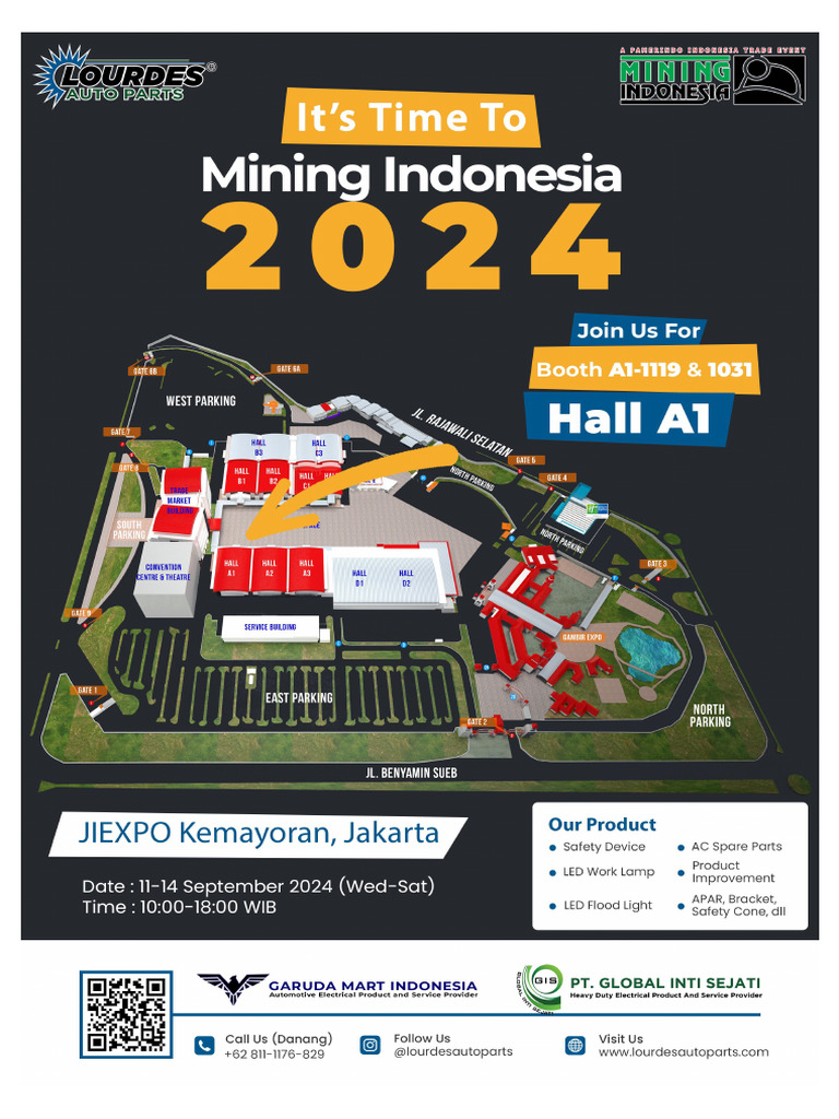 Map Jiexpo 2024 - Lourdes | PDF