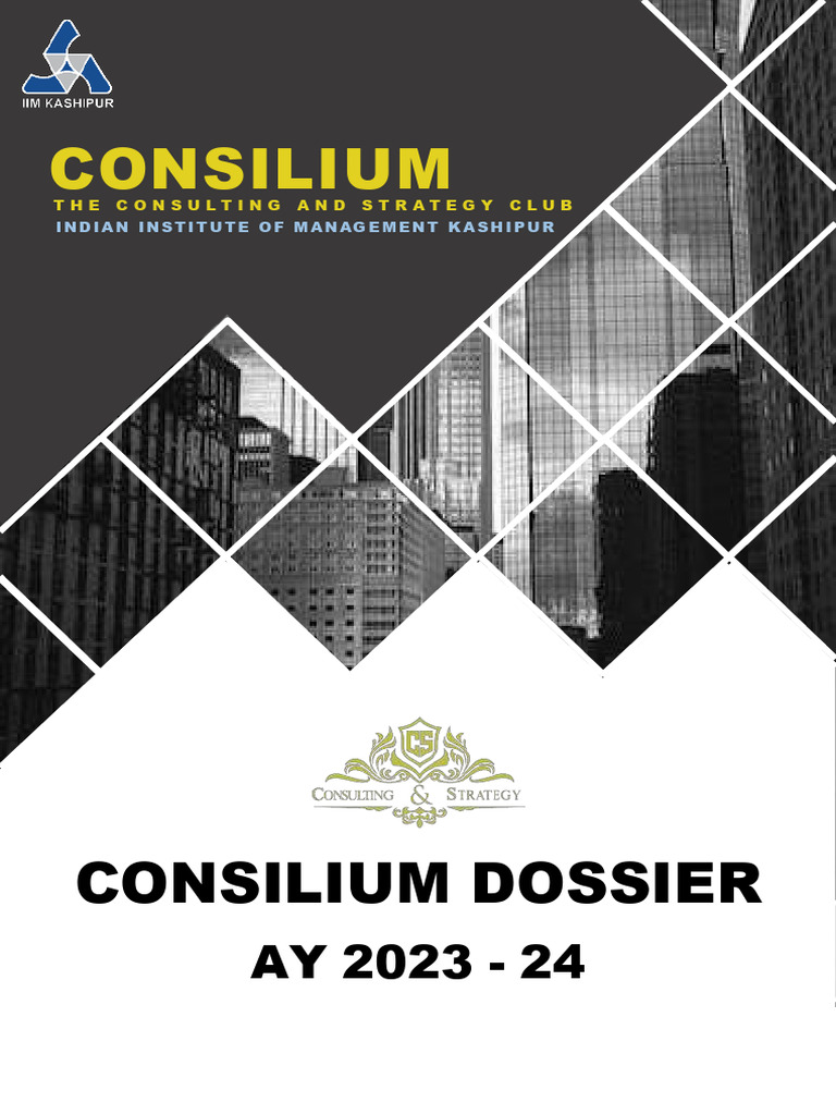 Consilium Dossier - AY24-25 | PDF