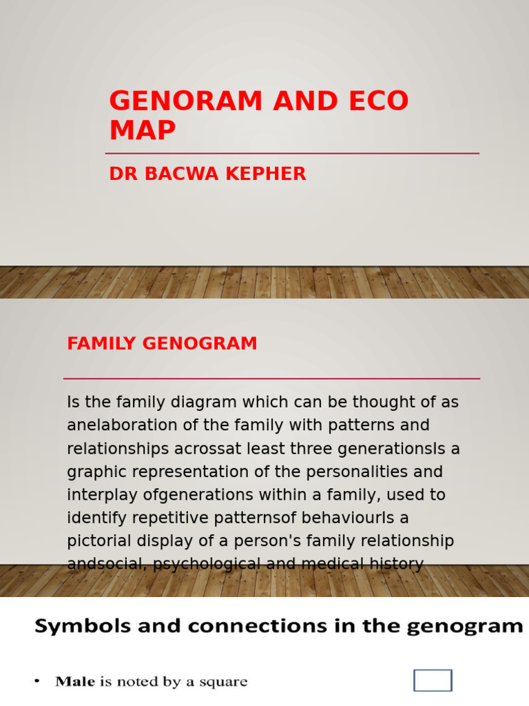 Genoram and Eco Map | PDF