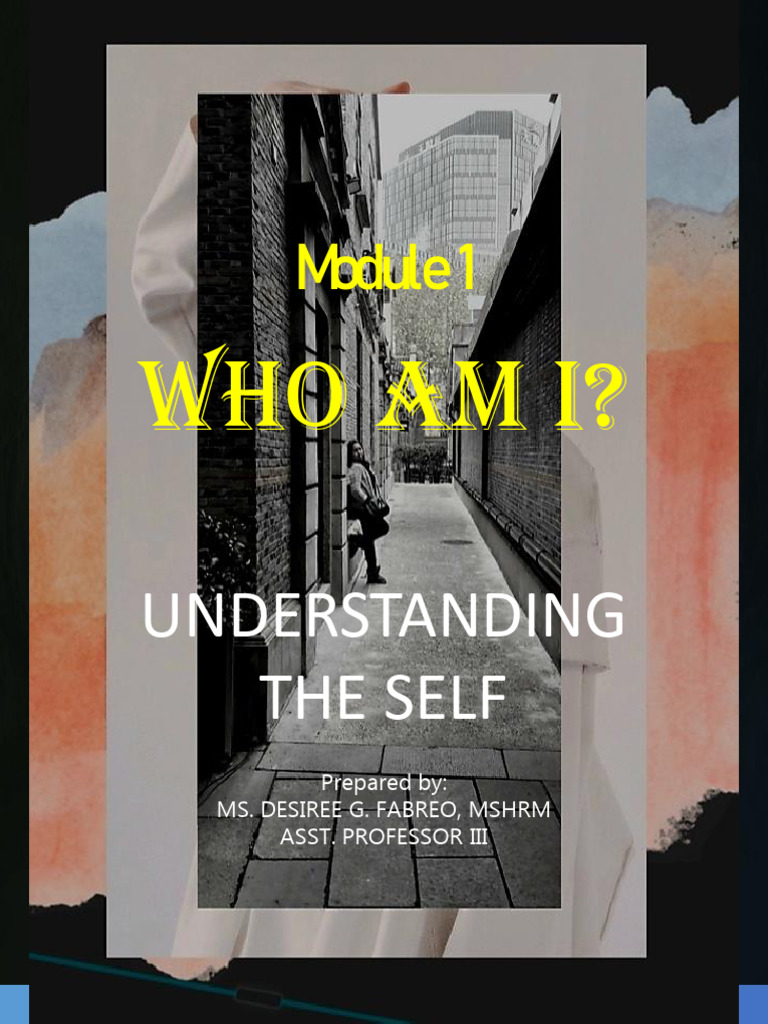 PDF Module 1 - Intro and Concept of Self Ed | PDF