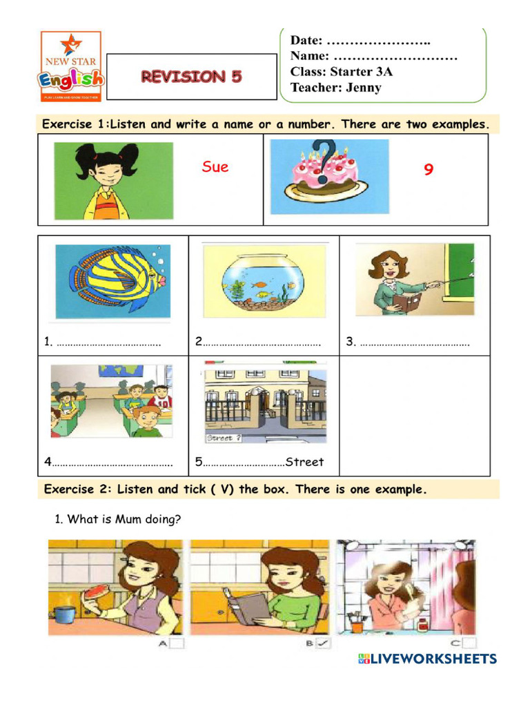 Starters Test 2023 | PDF