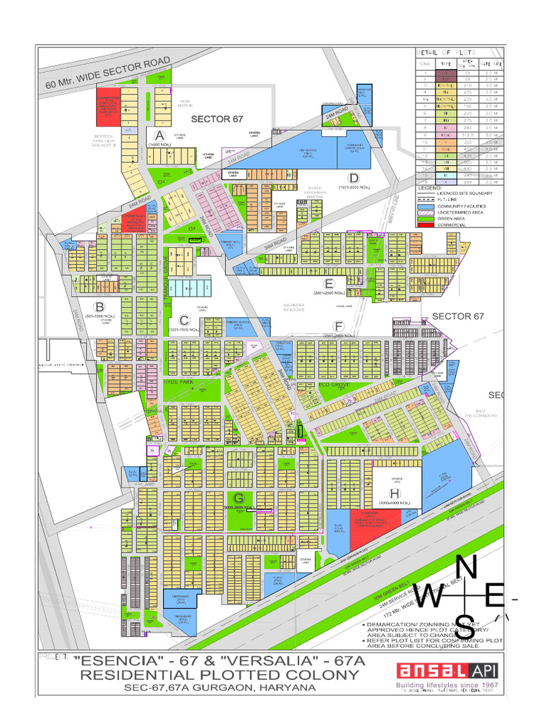 Ansal Esencia and Versalia | PDF