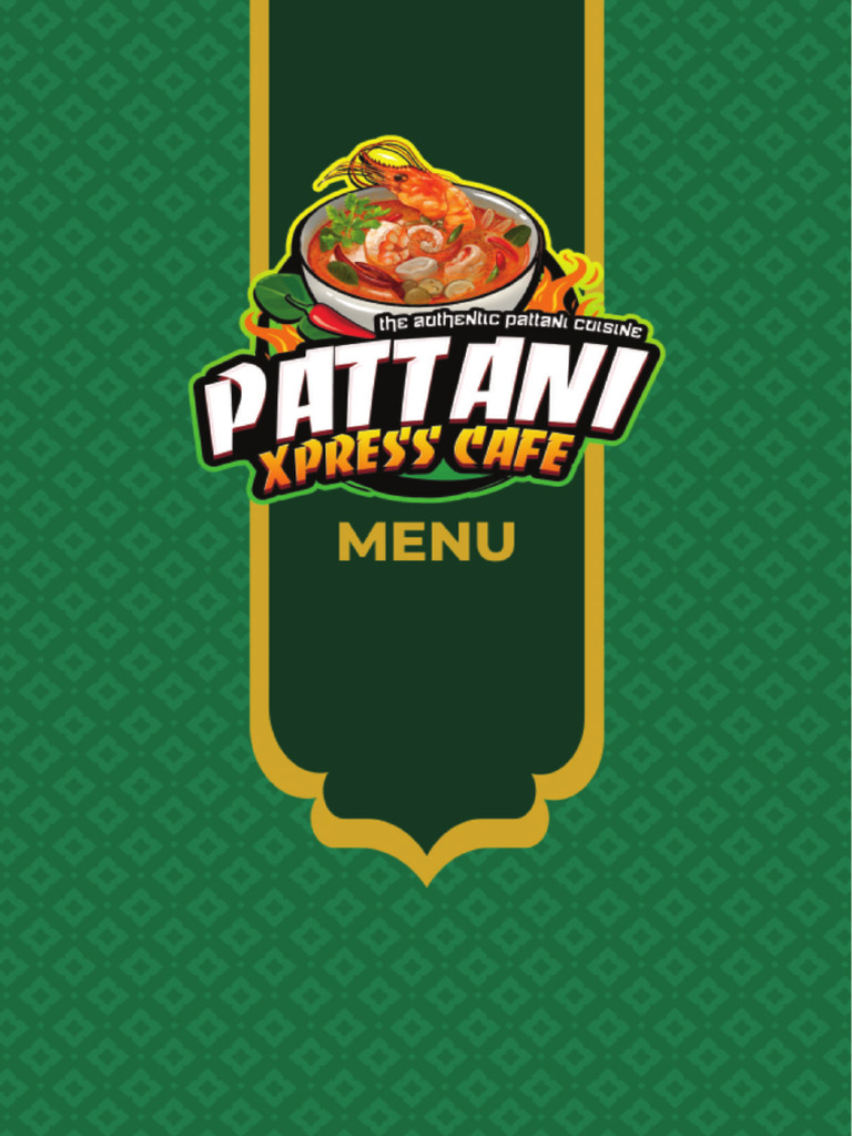 Pattani Xpress Cafe Menu | PDF