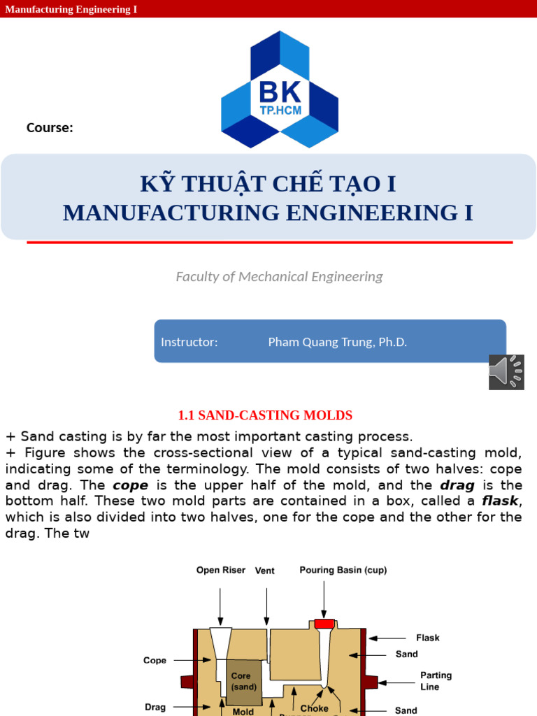 4 Chapter Sand Casting | PDF