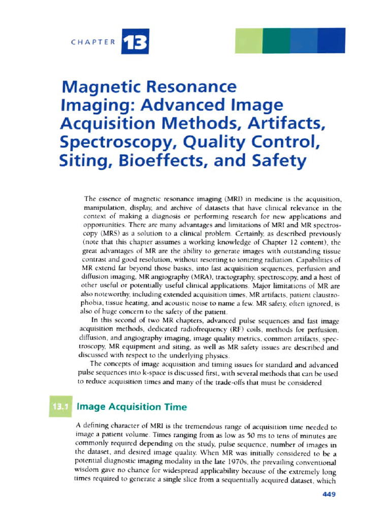 Mri Image Formation | PDF