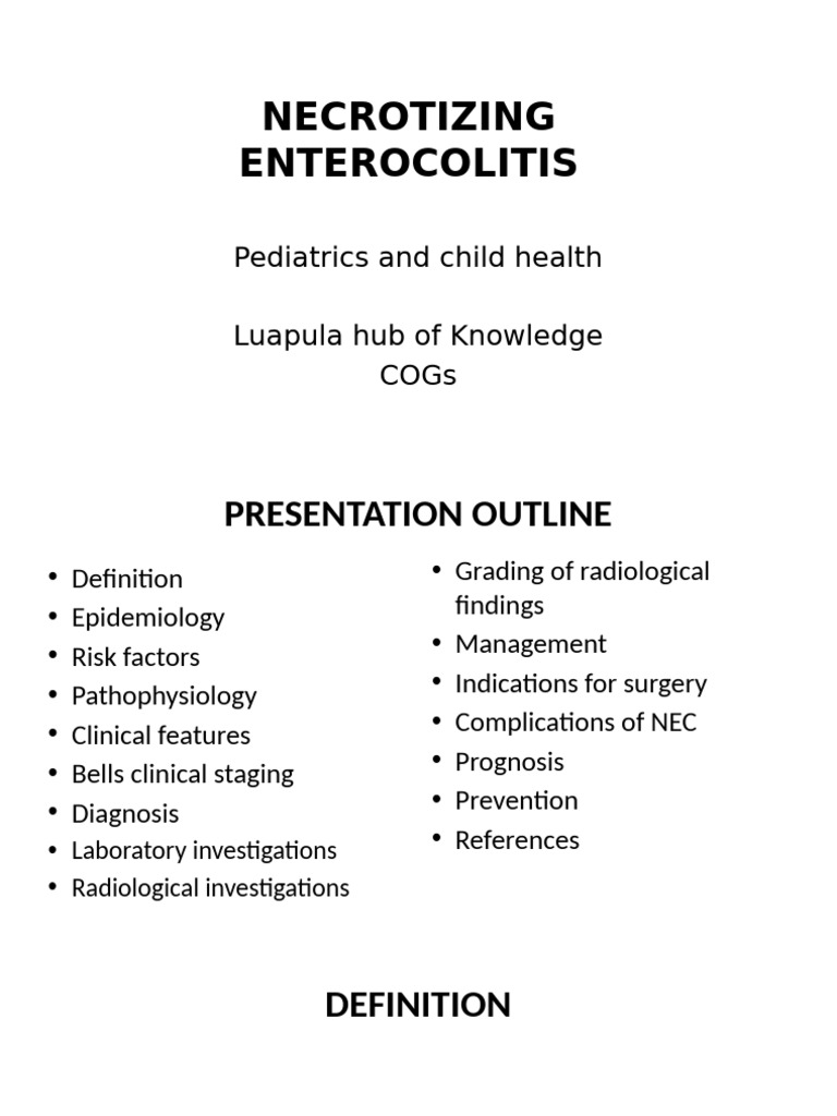 Necrotizing Enterocolitis | PDF