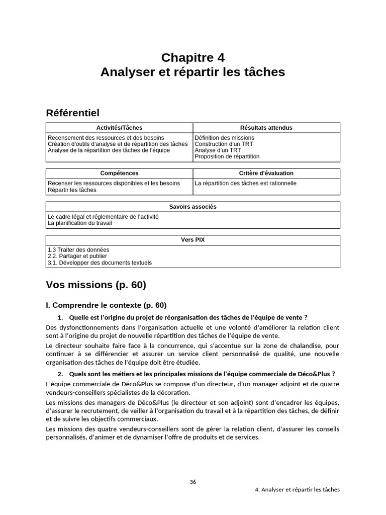 MCO Management Chap04 Corrige | PDF