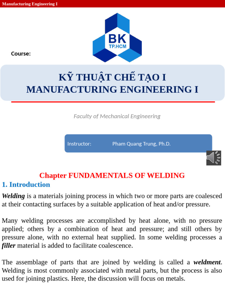 10 Chapter Fundamentals of welding | PDF