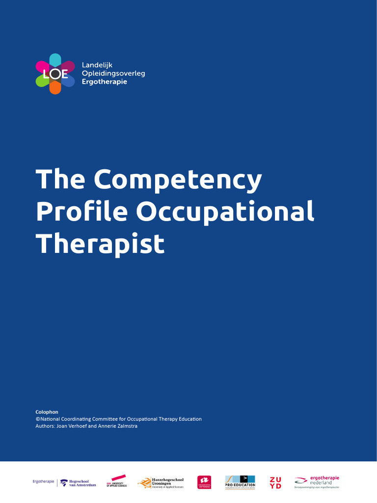 Competency Profile Occupational Therapist V2 | PDF | Occupational ...