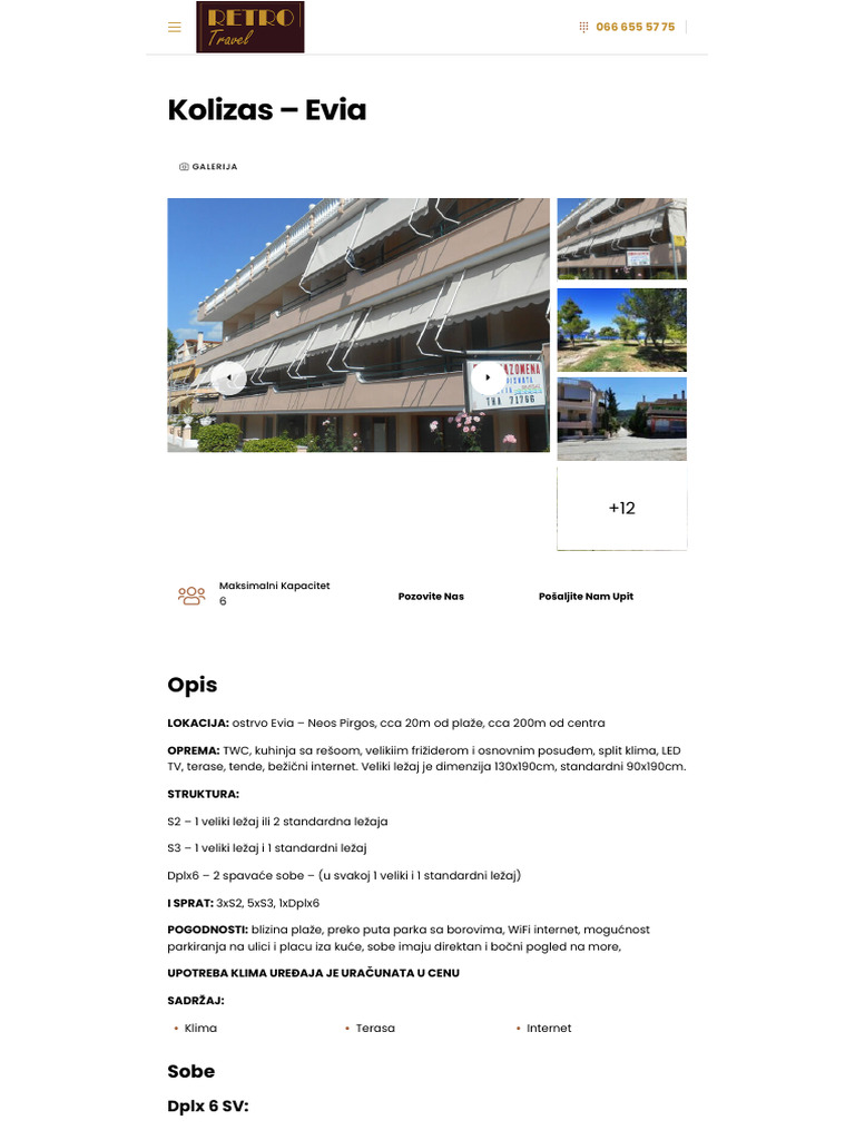 Kolizas - Evia - Retro Travel | PDF