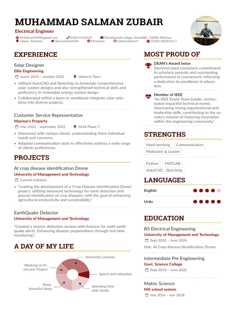 Salman Pro CV | PDF