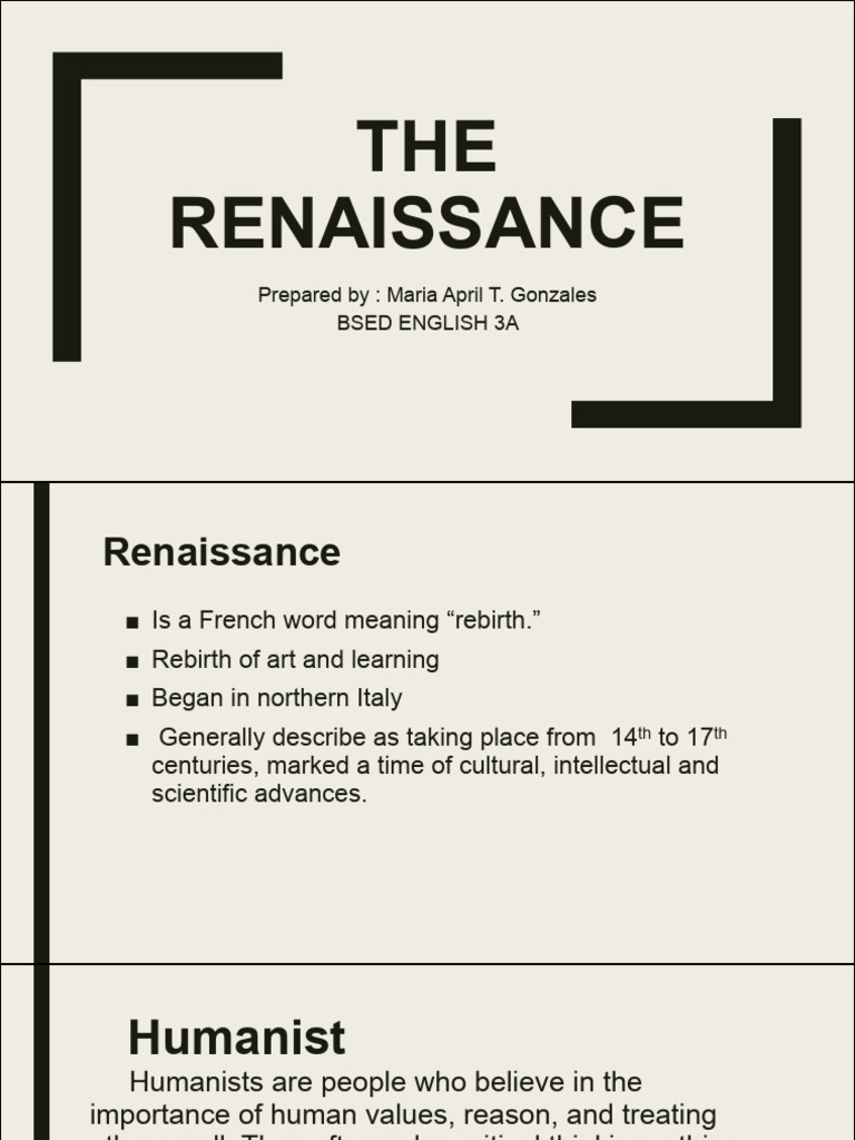 Renaissance | PDF