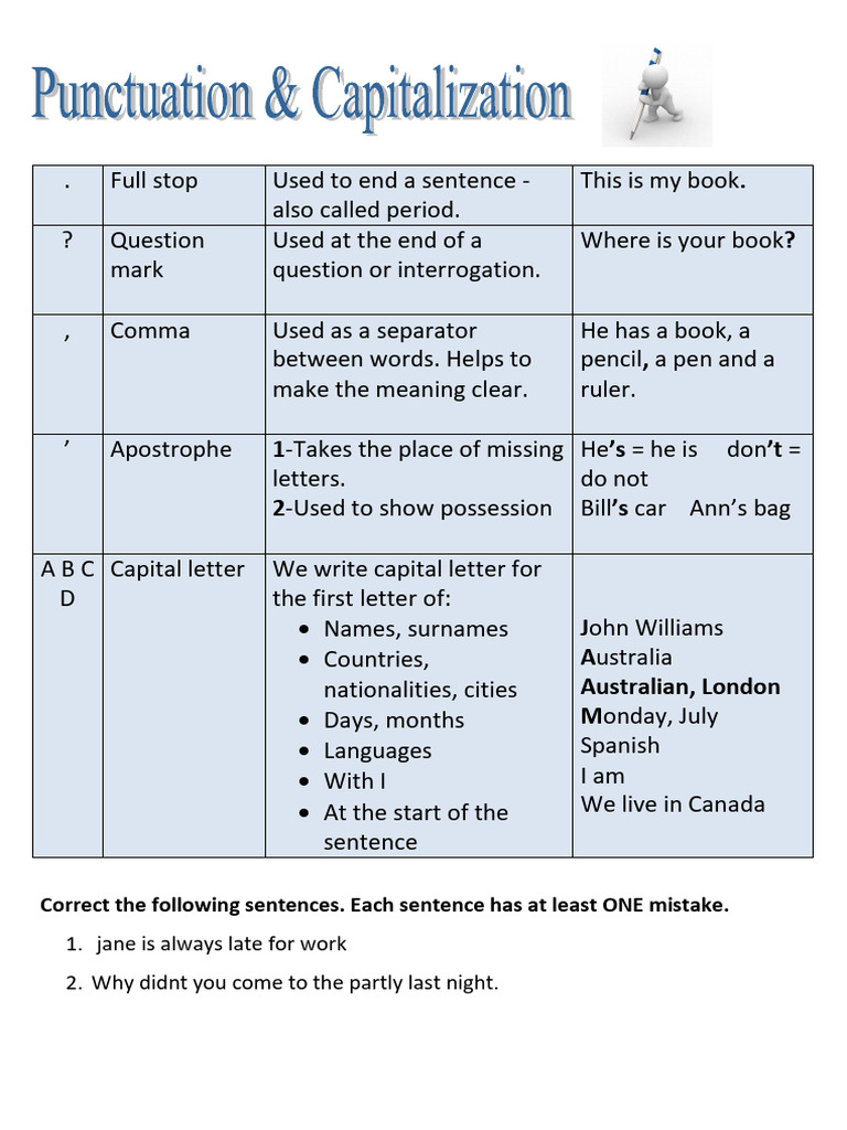 punctuation-and-capitalization_8361 | PDF