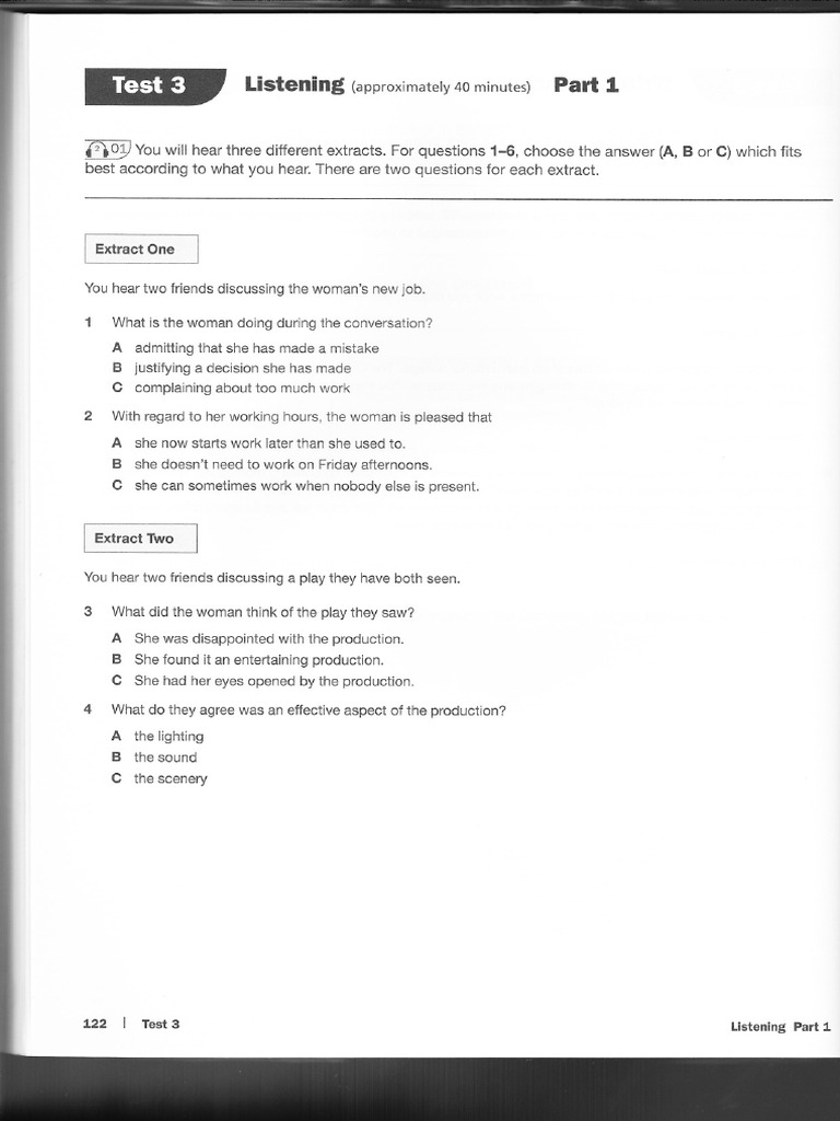 C1 Test 3 List&Speak | PDF