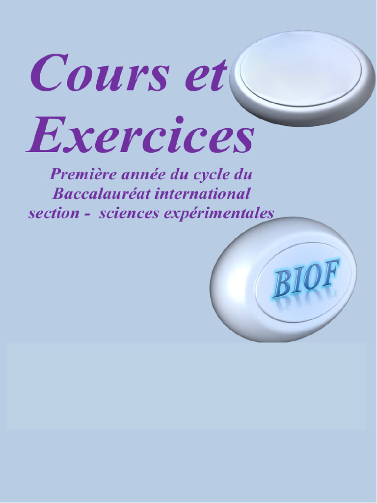 1 Bac S EXP | PDF