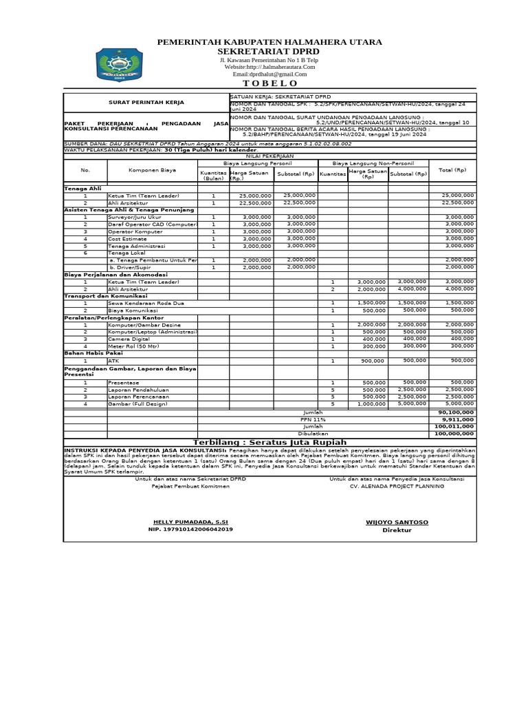 perencanaan SPK (2) | PDF