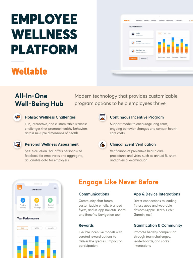 Wellable Wellness Platform | PDF