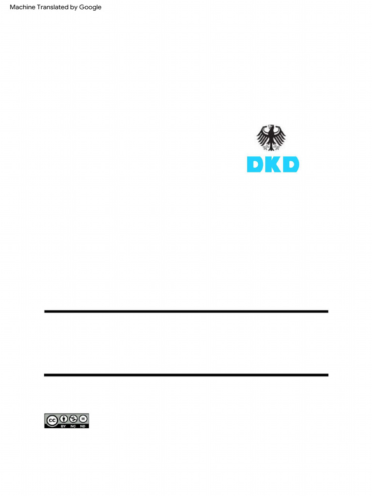 DKD-R - 5!7!2018-09 Calibration of Climate Cabinets | PDF