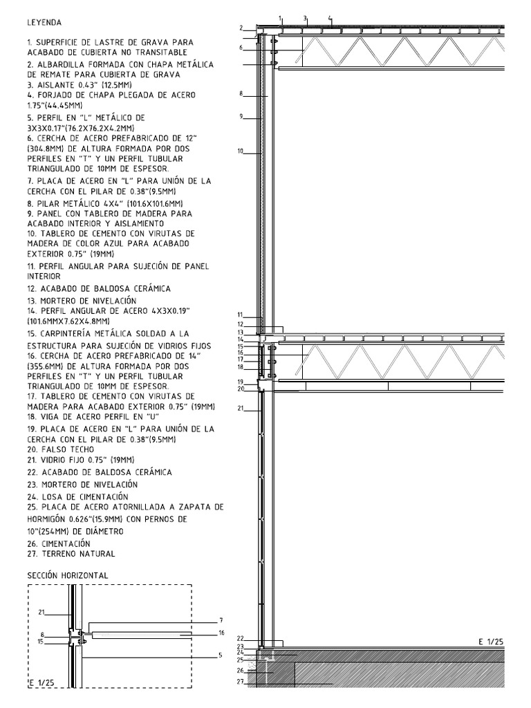Seccion Constructiva | PDF