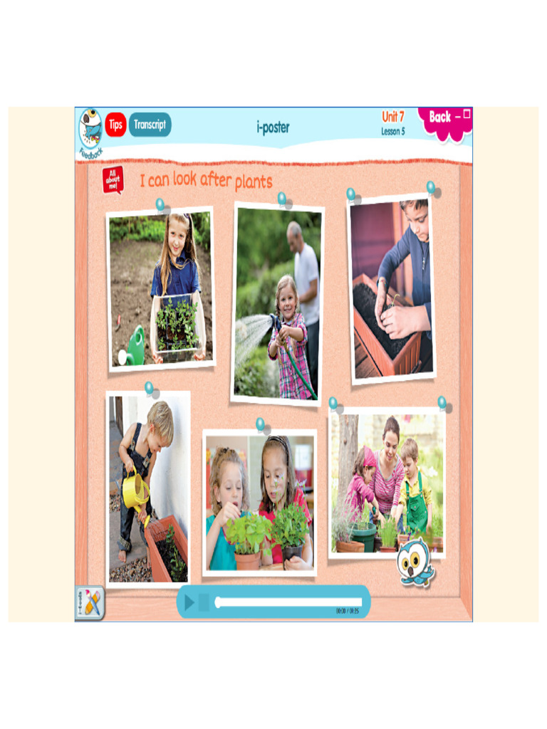 Ollie 2 Unit 7 I can look after plants | PDF