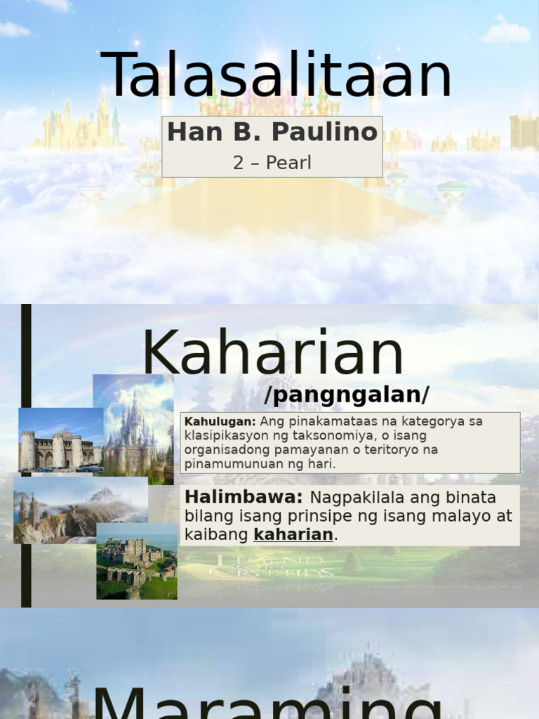 4Q Paulino Talasalitaan | PDF