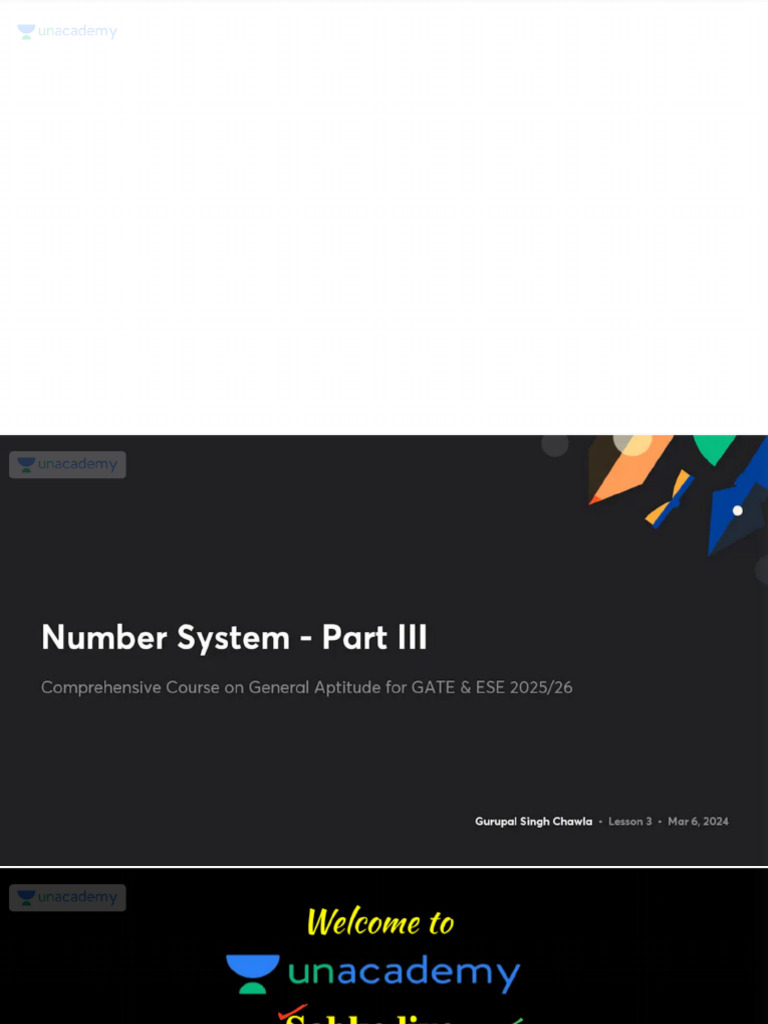 Number System Part III With Anno | PDF