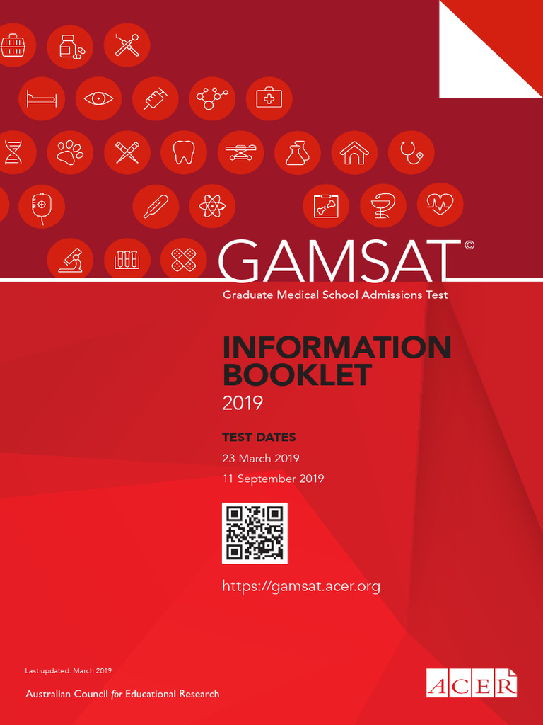 GAMSAT_Information_Booklet | PDF