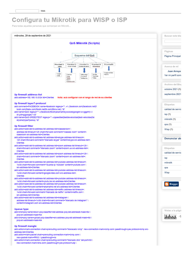 Configura Tu Mikrotik para WISP o ISP | PDF