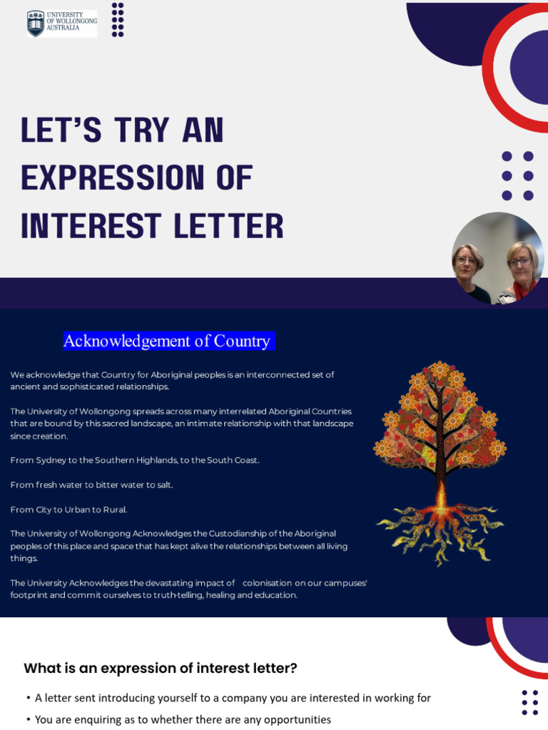 Expression of Interest Workshop Slides v1 | PDF