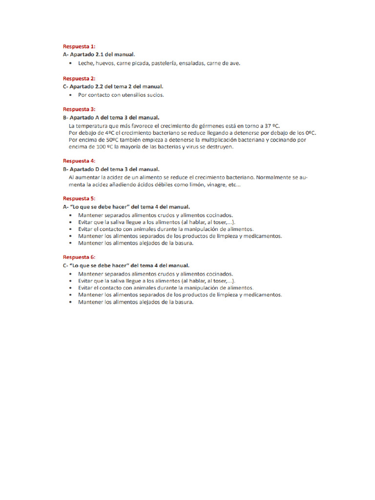 Ps Manip Alimentos 1 | PDF