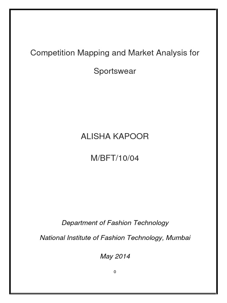 Competition Mapping and Market Analysis | PDF
