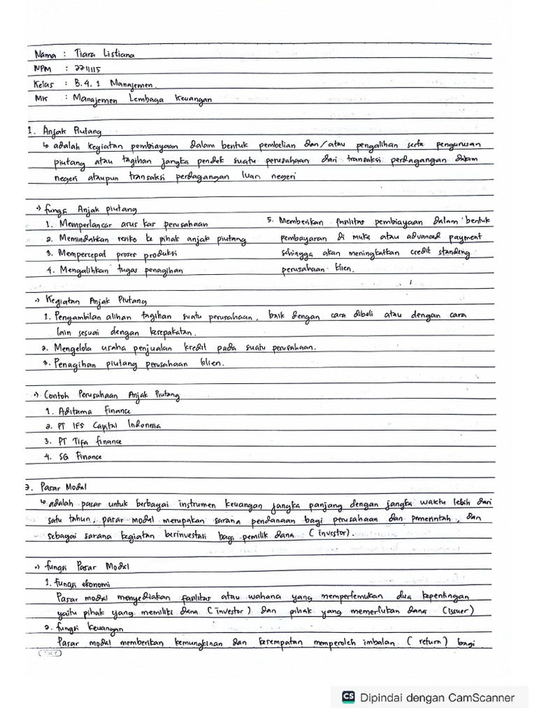 Tiara Listiana NPM 2211115 | PDF