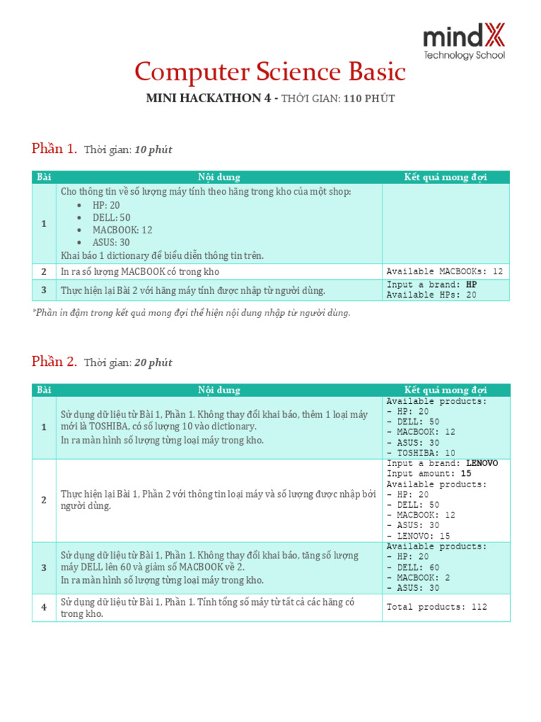 Mini Hackathon 4 | PDF