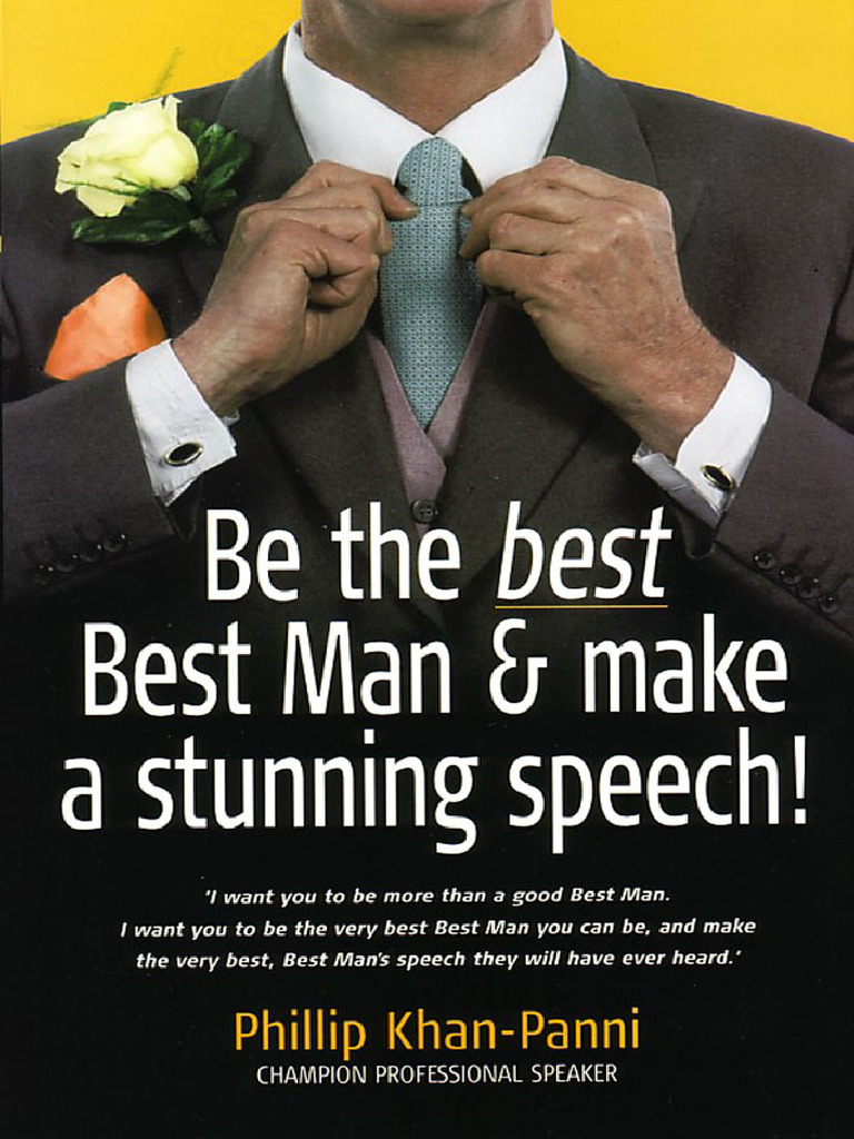 (How To) Phillip Khan-Panni - Be The Best, Best Man & Make A Stunning ...