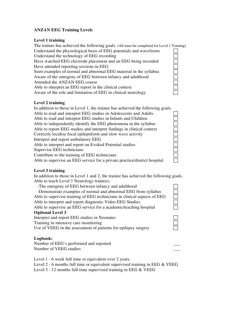 ANZAN EEG Training Levels Overview | PDF | Self-Improvement | Wellness