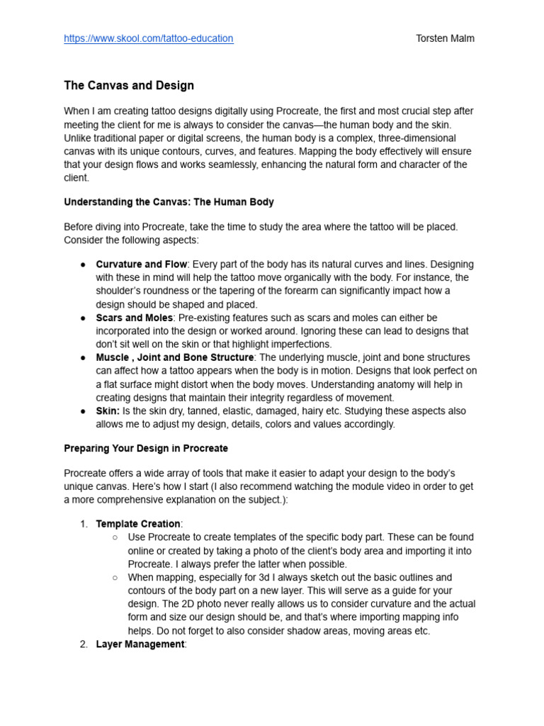 Canvas and Design | PDF
