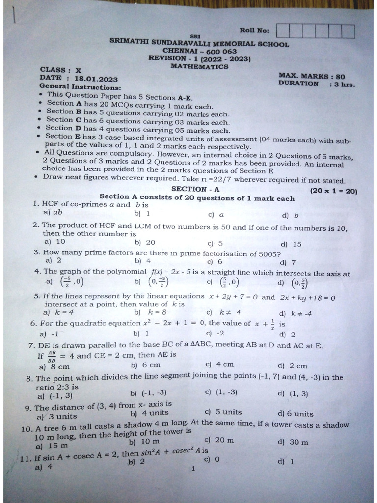 Assignment SSM Revision1 | PDF