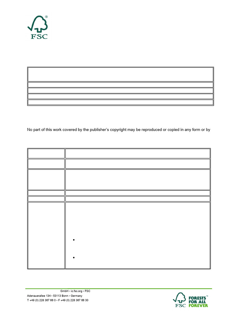 FSC-ADV-60-006-01 - V1-0 EN - Advice On Incorporation of New IGIs ...