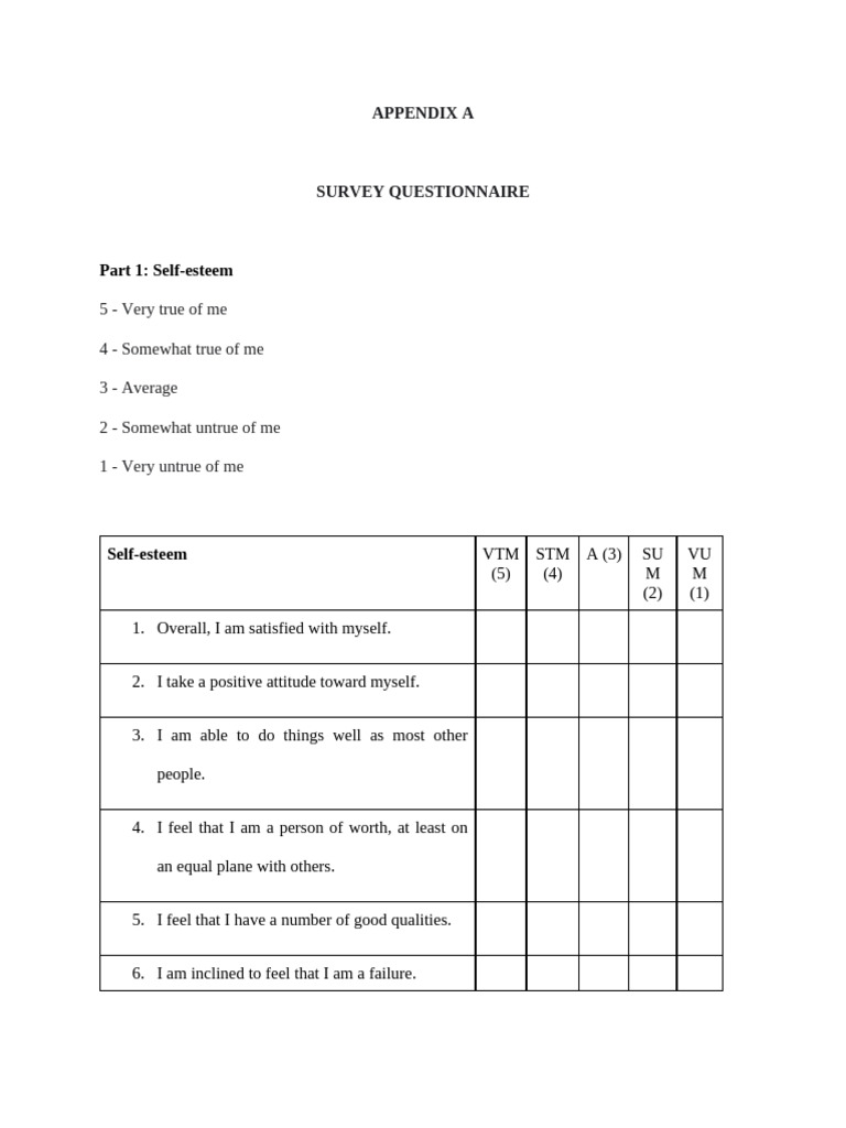 Copy Questionnaire Validated | PDF