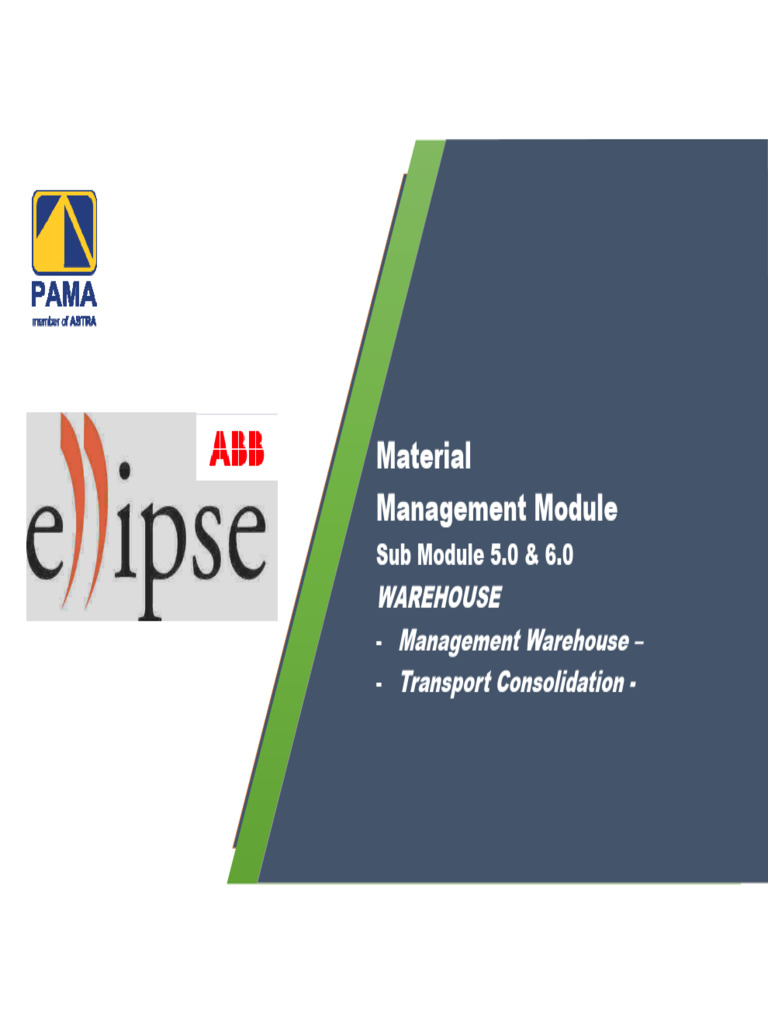 05 & 06. Modul Warehouse Management | PDF
