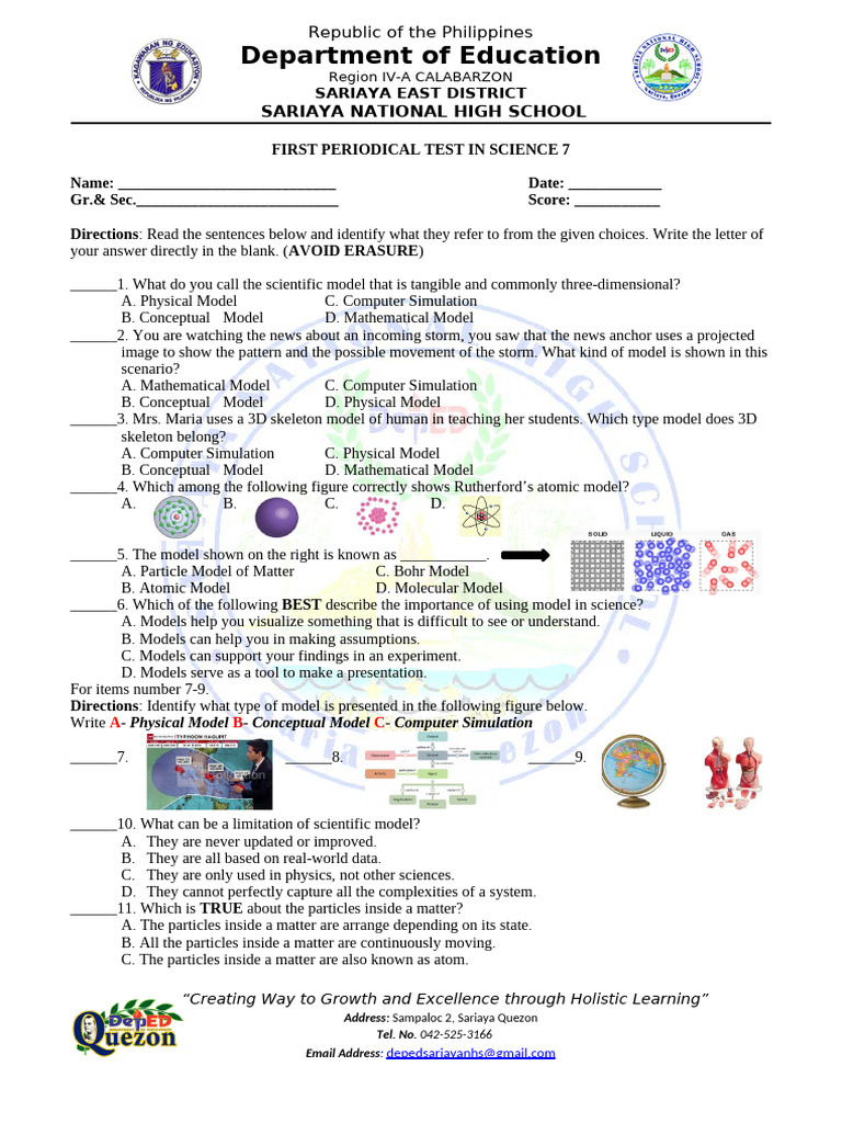 first periodical test | PDF