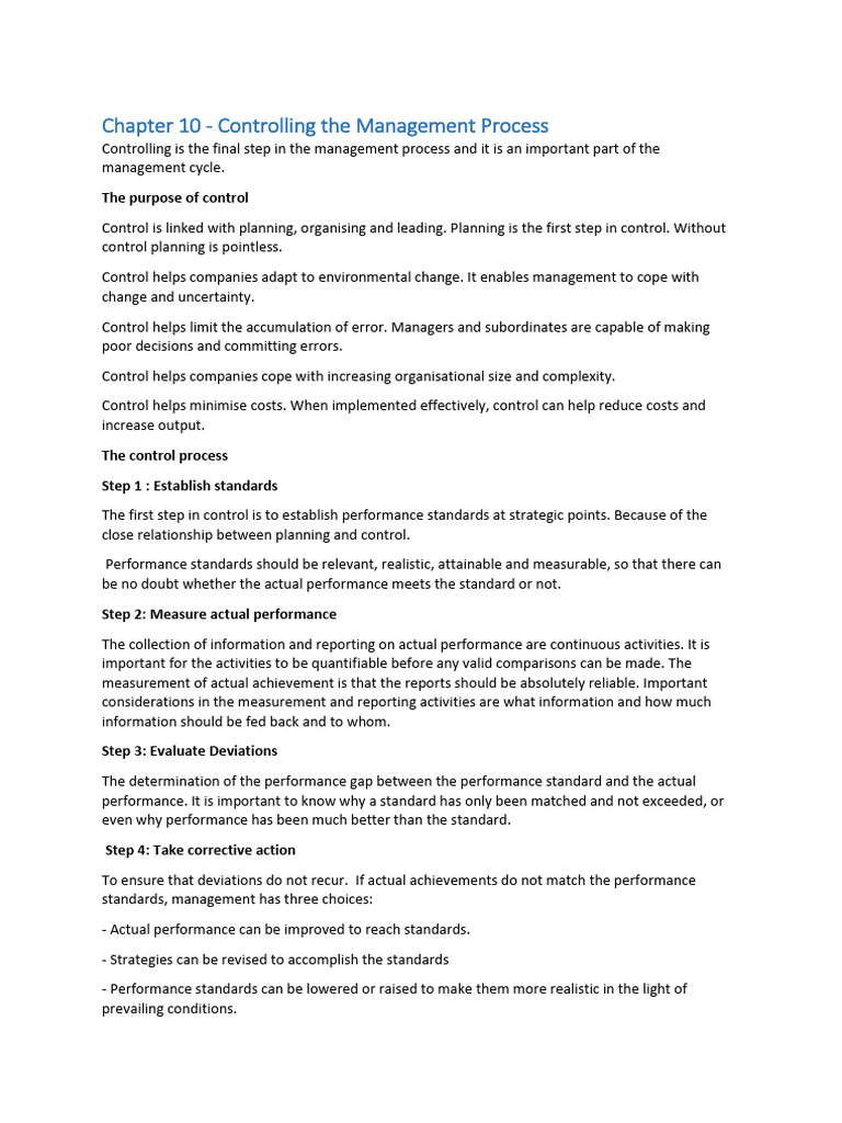 MNB1501-chapter_10_controlling_the_management_process | PDF